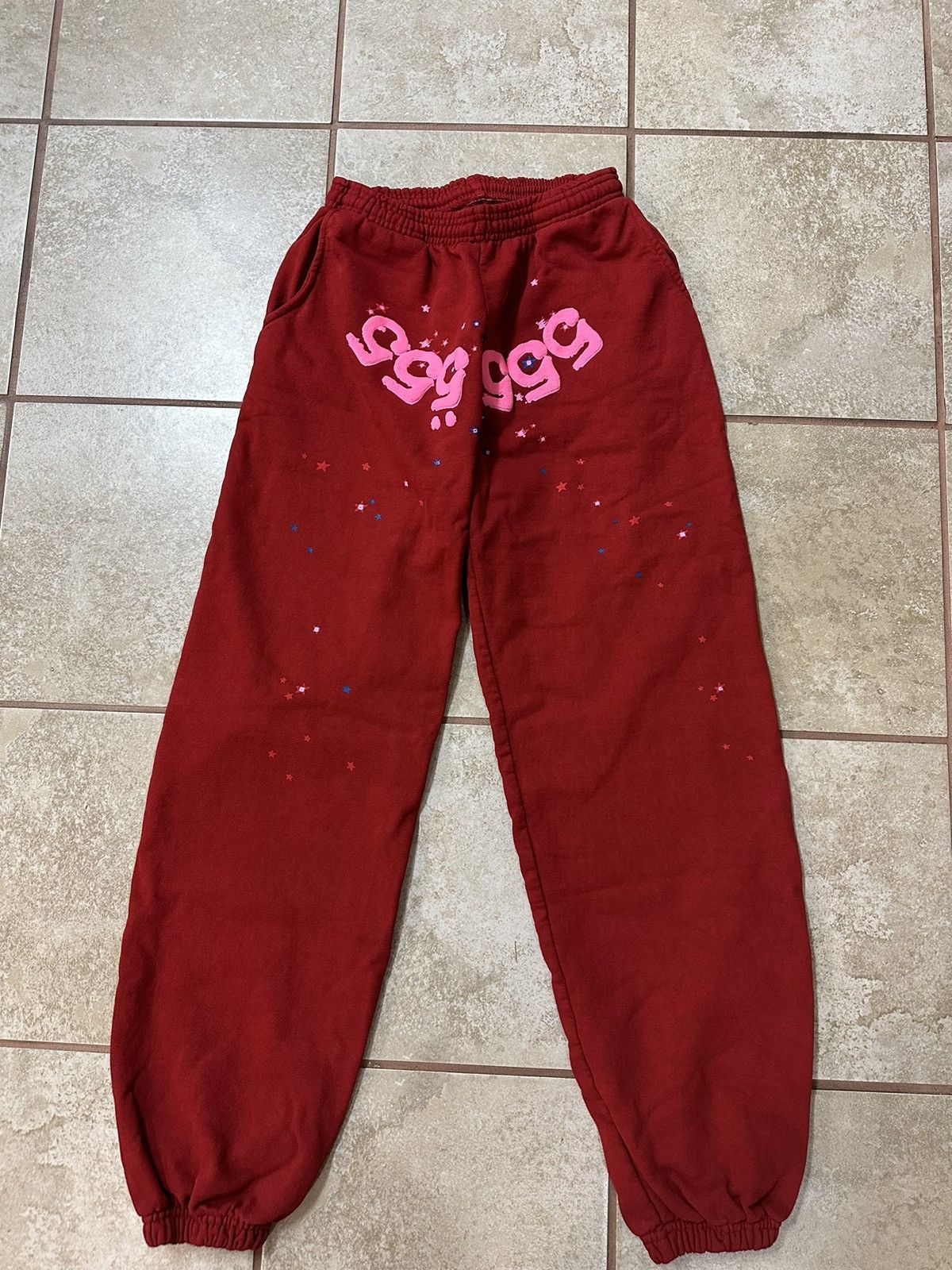 Spider Worldwide Spider Red sweats SMALL | Grailed