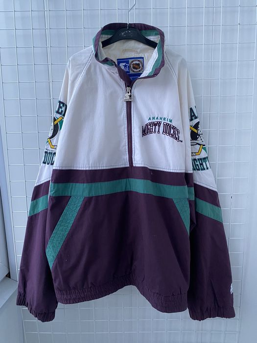 Starter Starter NHL Anaheim Mighty Ducks Jacket Vintage | Grailed