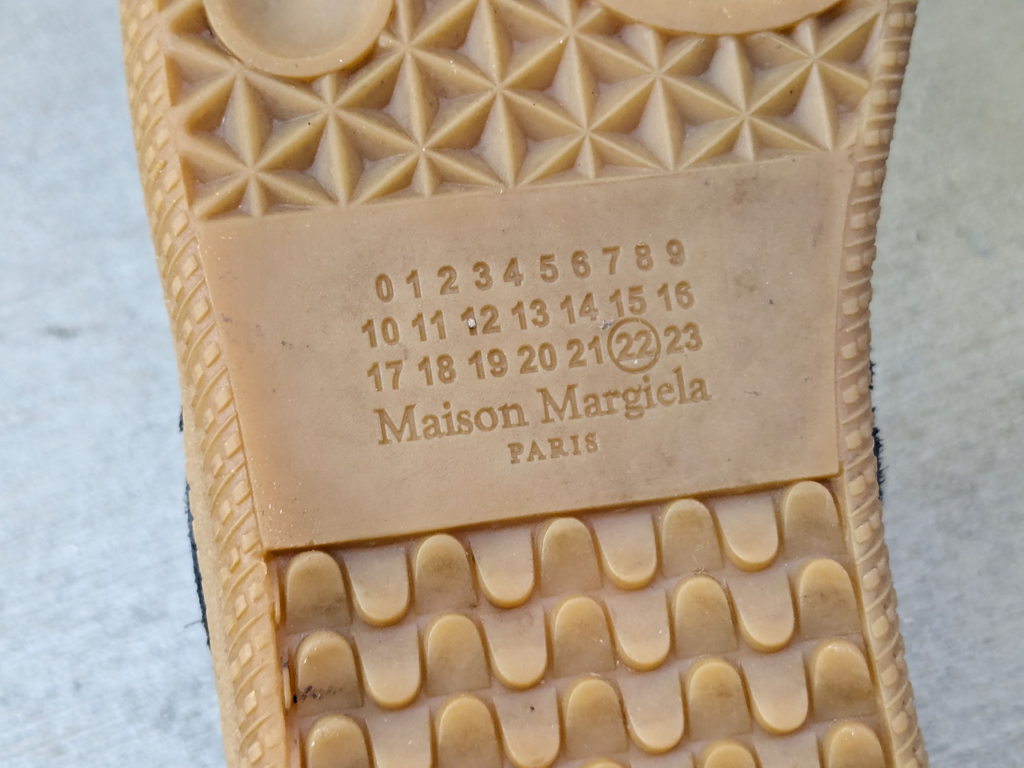 Maison Margiela Maison Margiela GAT Replica Navy Blue 7 40 Suede ...