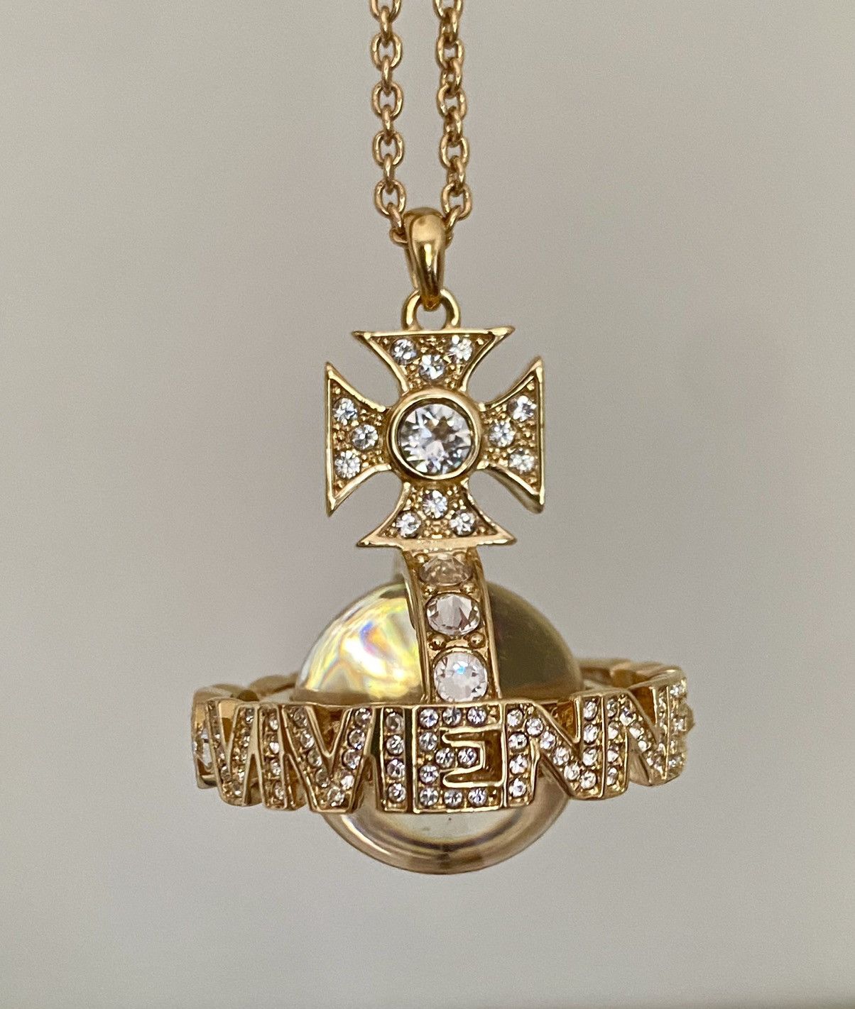 Vivienne Westwood *FINAL PRICE* Headliner Disco Necklace (3D) | Grailed