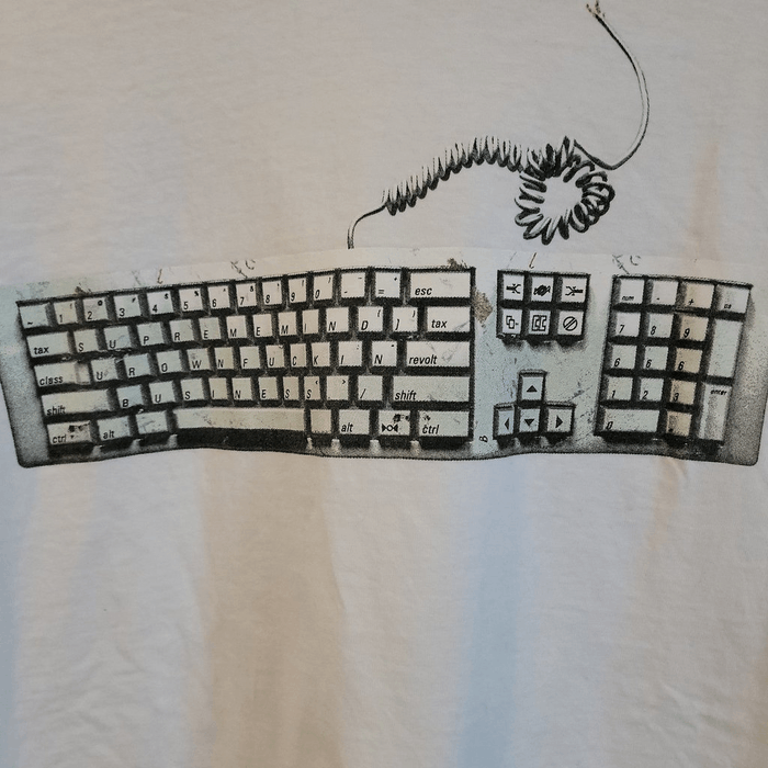 The Unbranded Brand Supreme tshirt. Keyboard graphic | Grailed