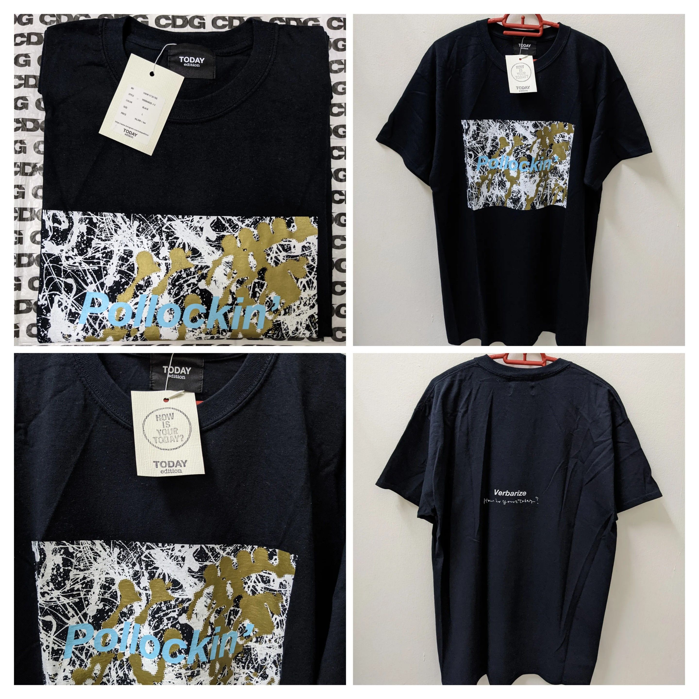Art × Japanese Brand × Streetwear TODAY Edition Jackson Pollock Stone ...