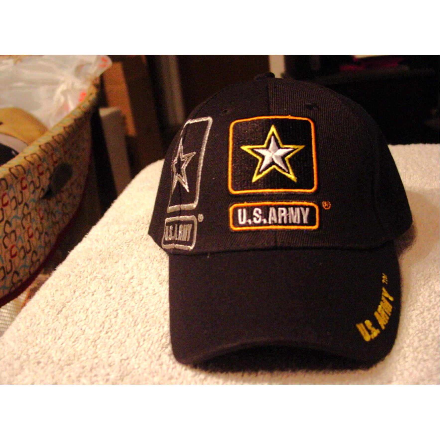 Vintage Official United States Army Baseball Cap in Black Color | Grailed