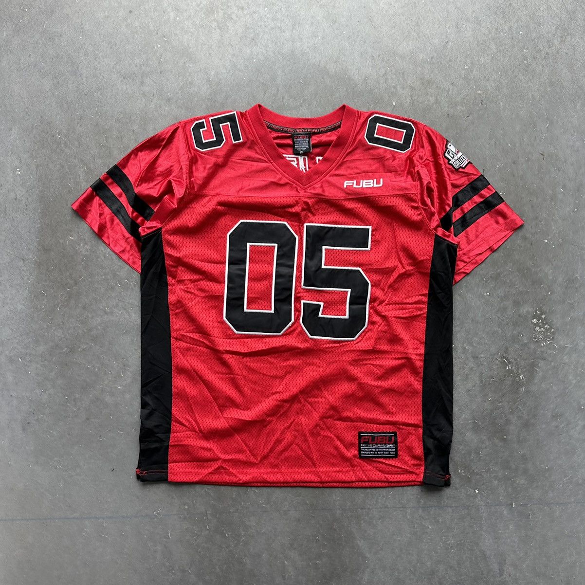 Fubu × Southpole × Vintage Crazy Vintage Y2K FUBU Football Jersey Baggy Cyber Grunge | Grailed