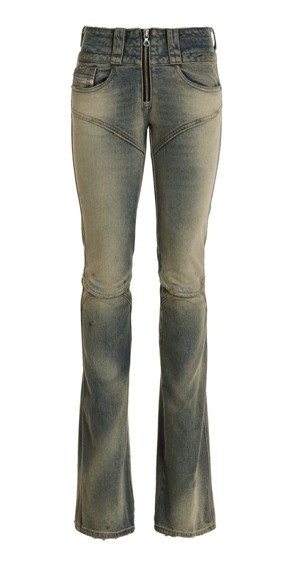 Diesel Low Rise Flared Jeans | Grailed