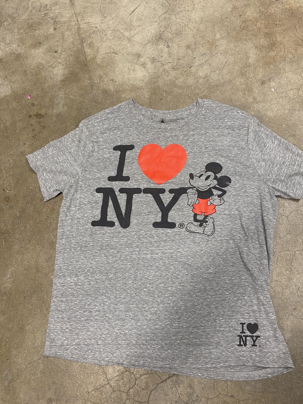 Vintage Vintage Playboi Carti Style Mickey Mouse I love NY Tee | Grailed