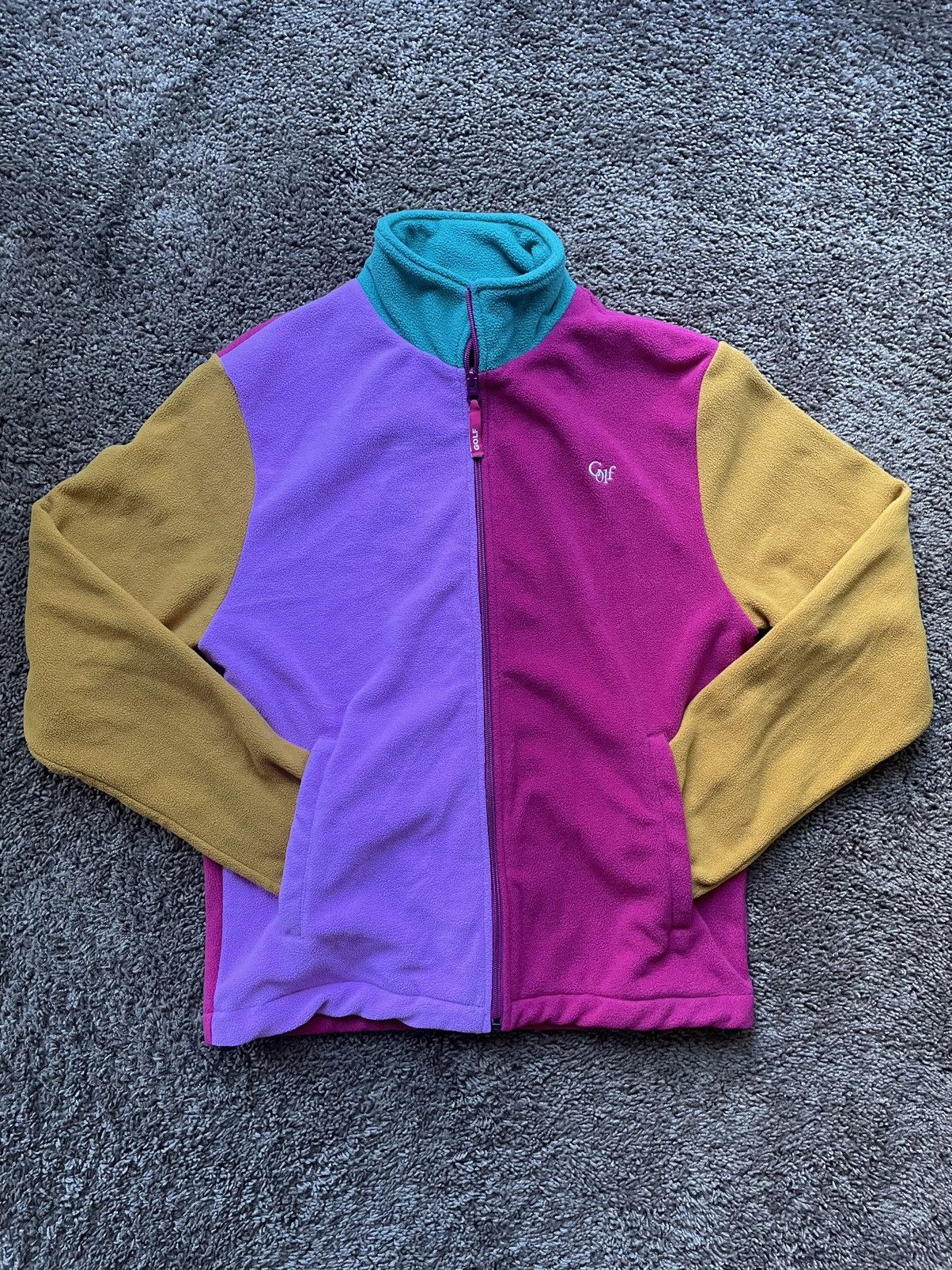 Golf Wang × Streetwear × Vintage Golf Wang Posh Polar Fleece Jacket ...