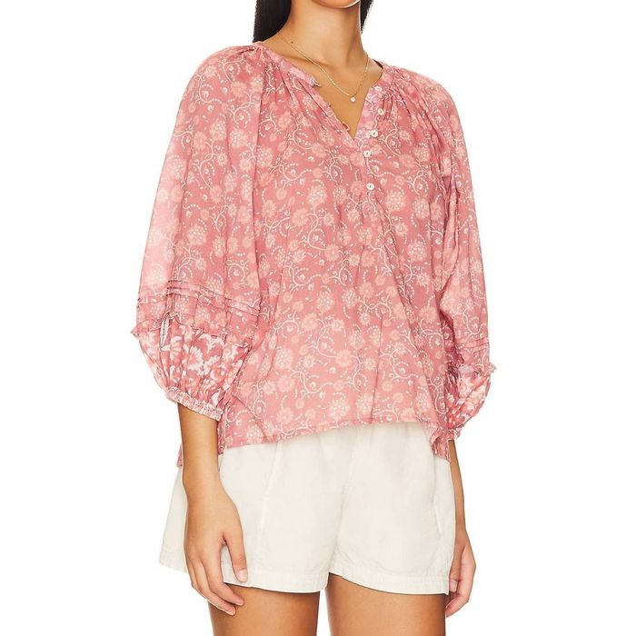 Cleobella Quinn Blouse In Camara Floral | Grailed