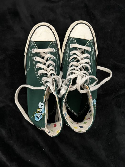 Converse Custom green golf le fluer converse | Grailed