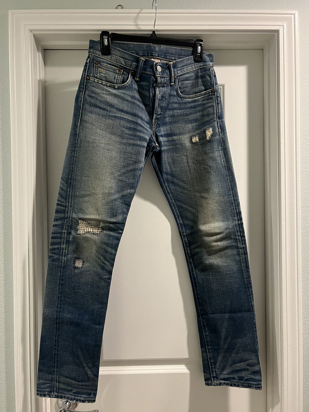 RRL Ralph Lauren RRL slim fit selvedge jeans (ridgeway wash) | Grailed RRL Ralph Lauren RRL slim fit selvedge jeans (ridgeway wash) | Grailed