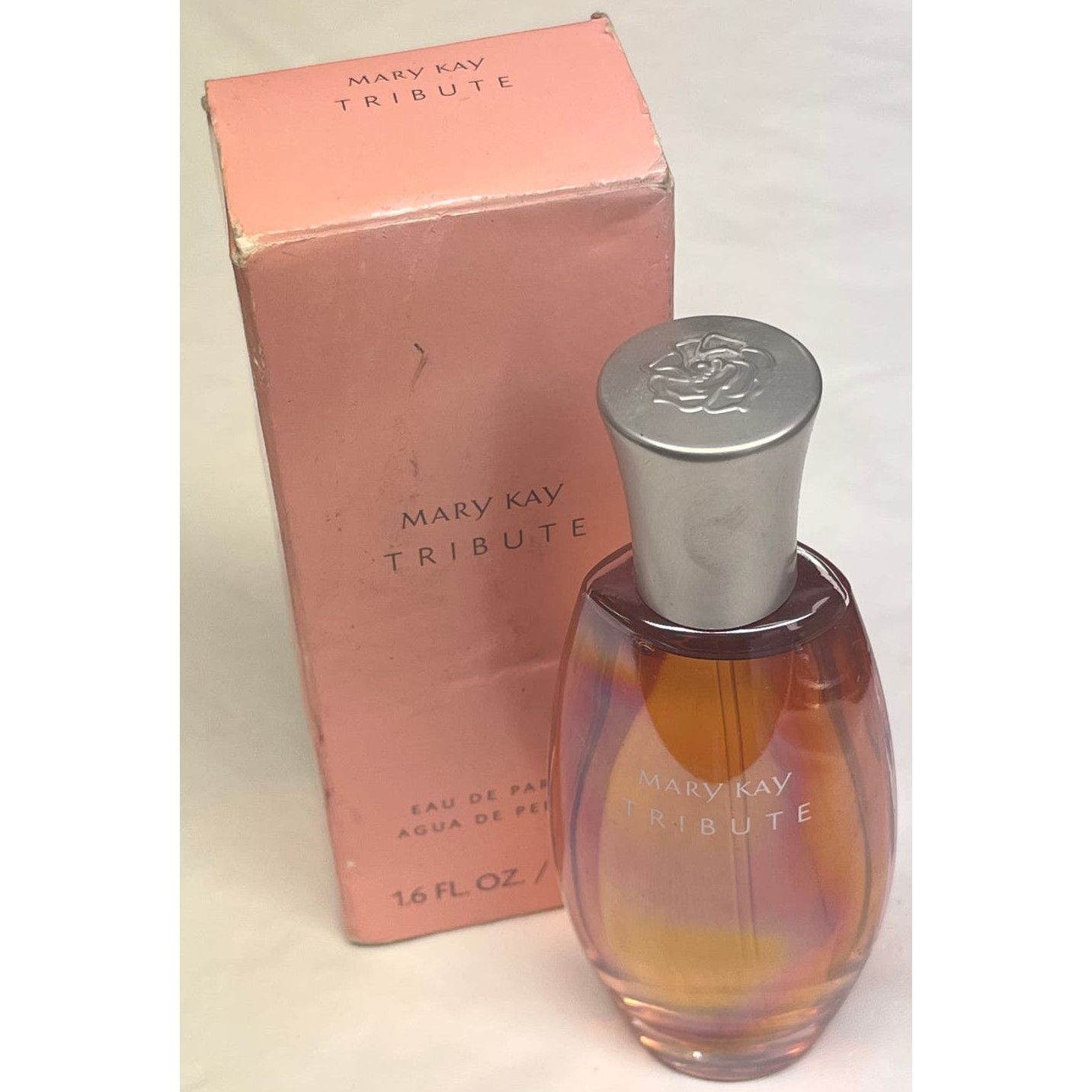 Other Mary Kay Tribute Eau De Parfum 1.6oz RARE NOT Frosted Bottle ...