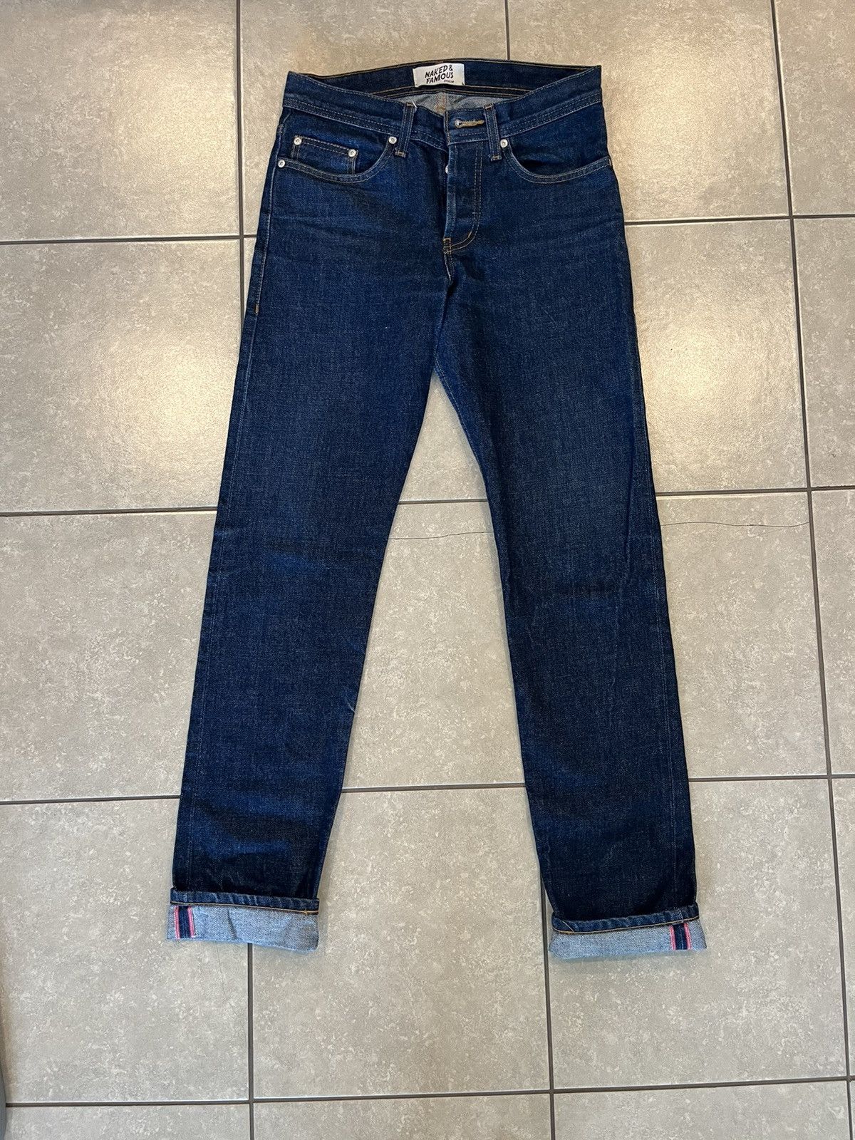 Naked & Famous Naked & Famous Weird Guy Dirty Fade Selvedge Denim Jeans ... Naked & Famous Naked & Famous Weird Guy Dirty Fade Selvedge Denim Jeans ...