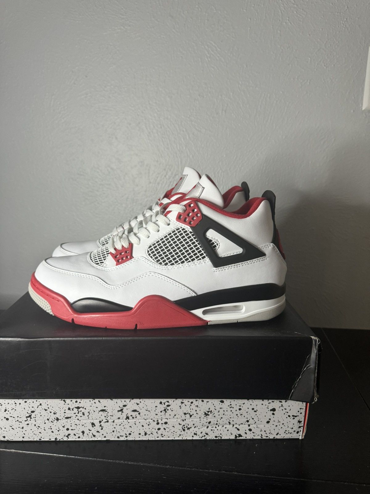 Nike Jordan 4 Retro Fire Red (2020) | Grailed