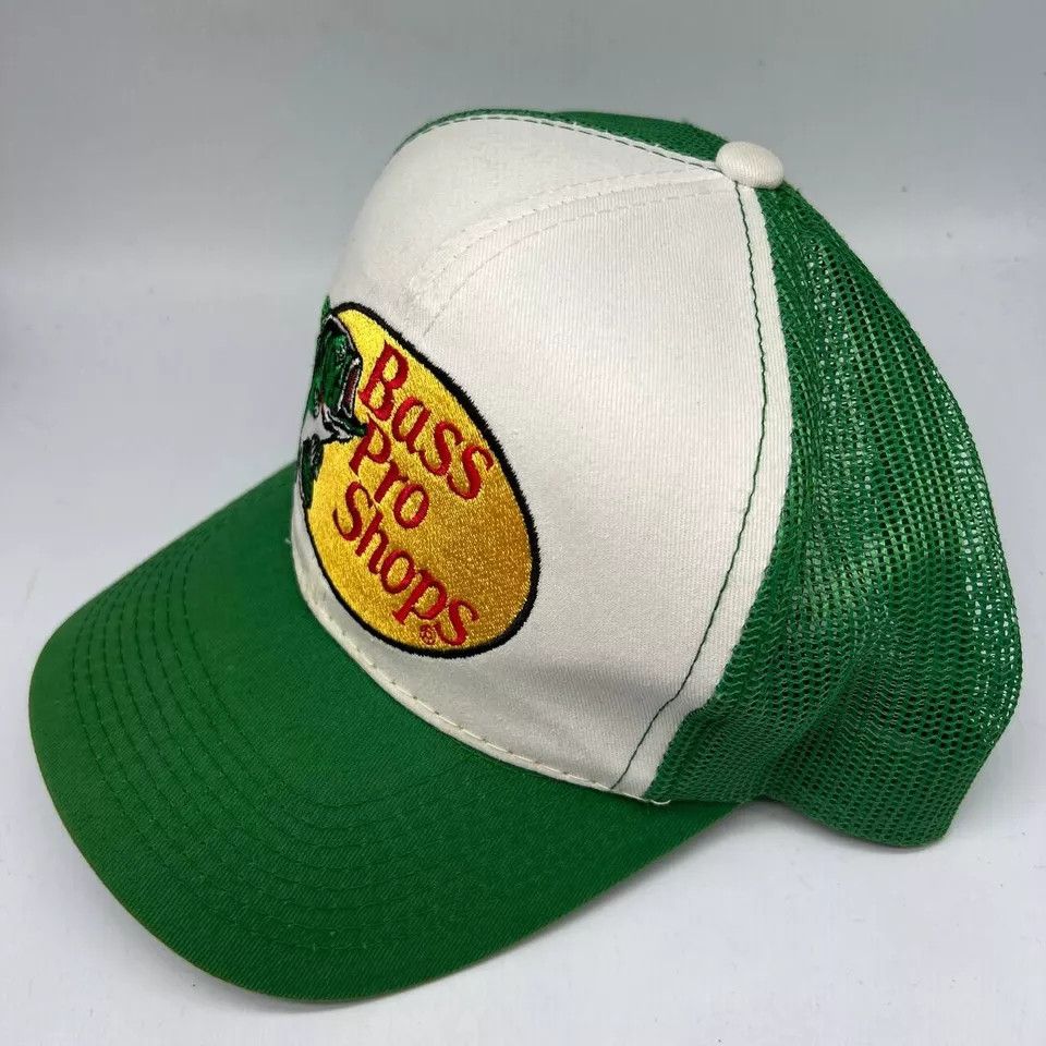 Bass Pro Shops Bass Pro Shops Trucker Hat Snapback Cap Green Men | Grailed