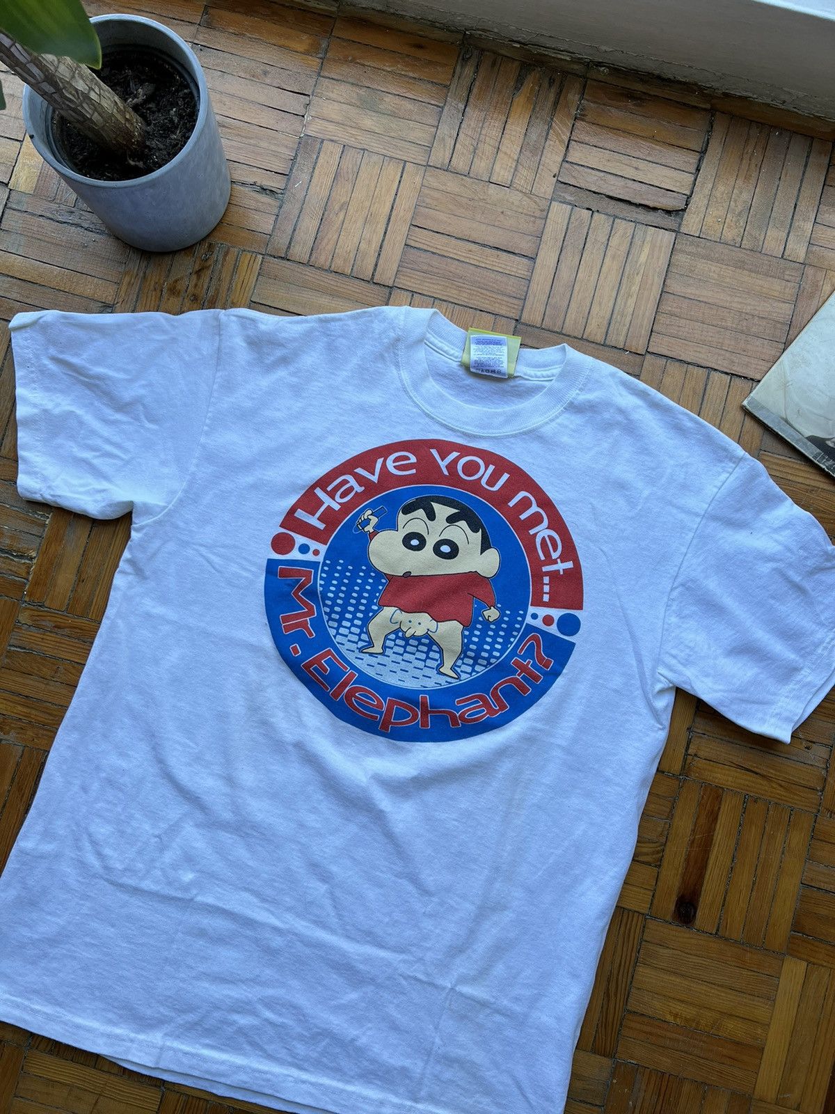 Anime × Japanese Brand × Vintage 2000s Shin Chan Mr Elephant Anime ...