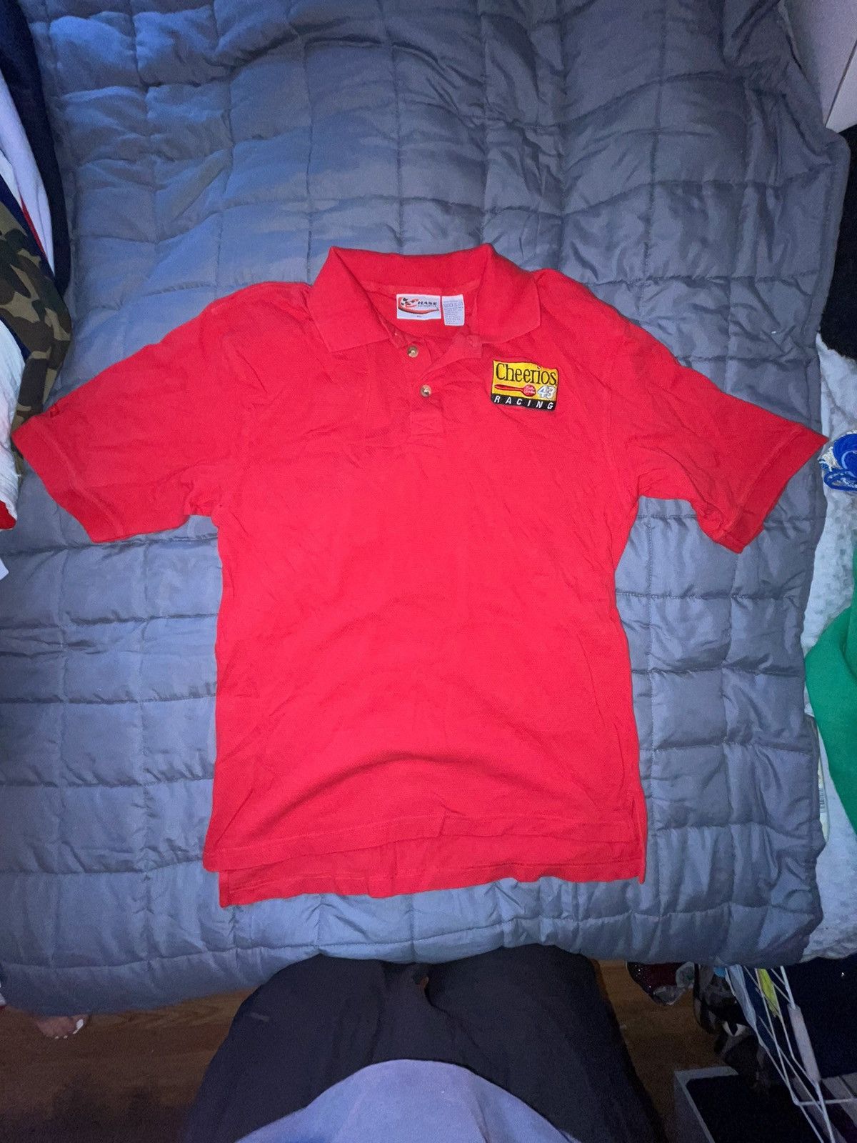 Chase Authentics × NASCAR × Vintage Cheerios Nascar Polo | Grailed
