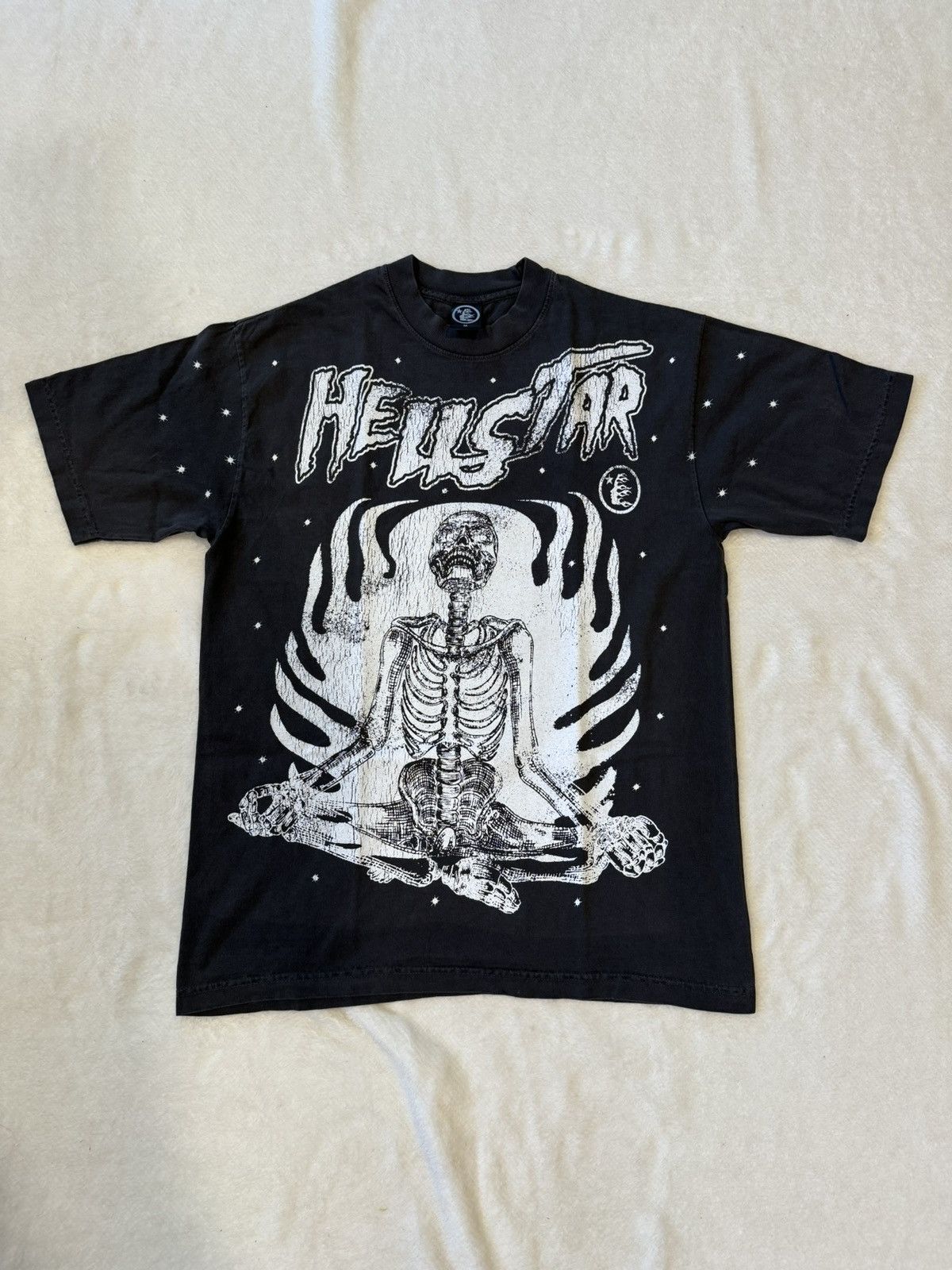 HELLSTAR Hellstar Inner Peace Black Tee | Grailed