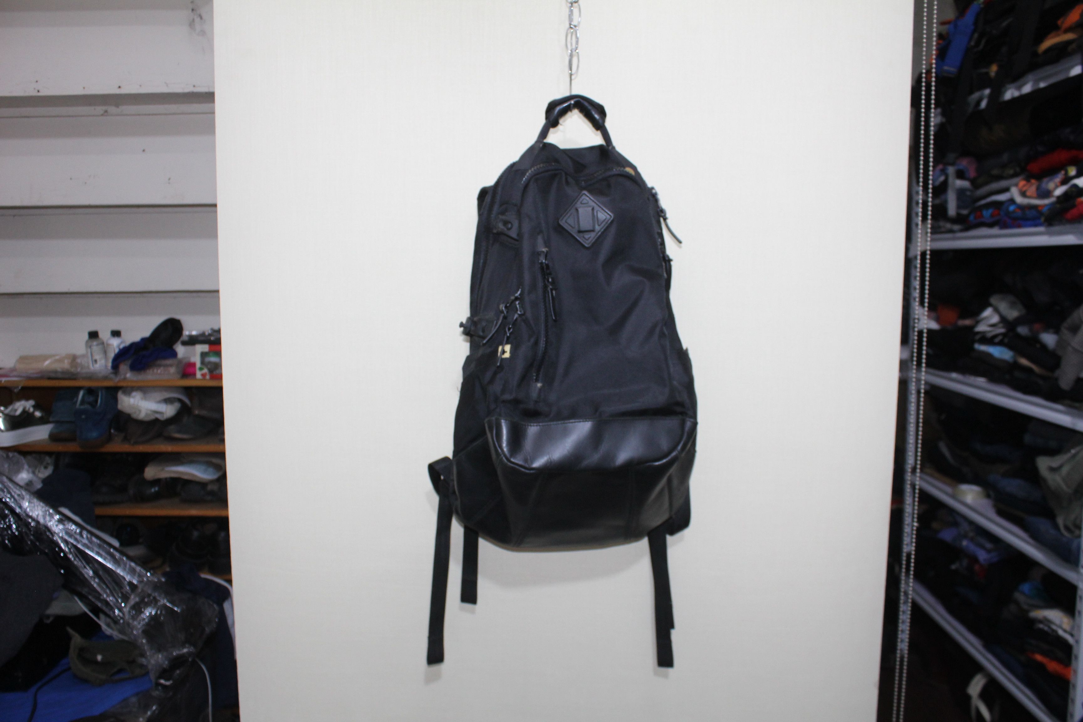 Visvim 20l ballistic black | Grailed