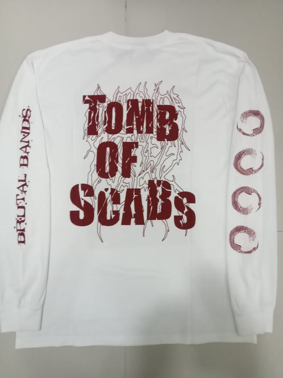 Vintage Vintage Ls Devourment Tomb of scabs brutal death metal shirt ...