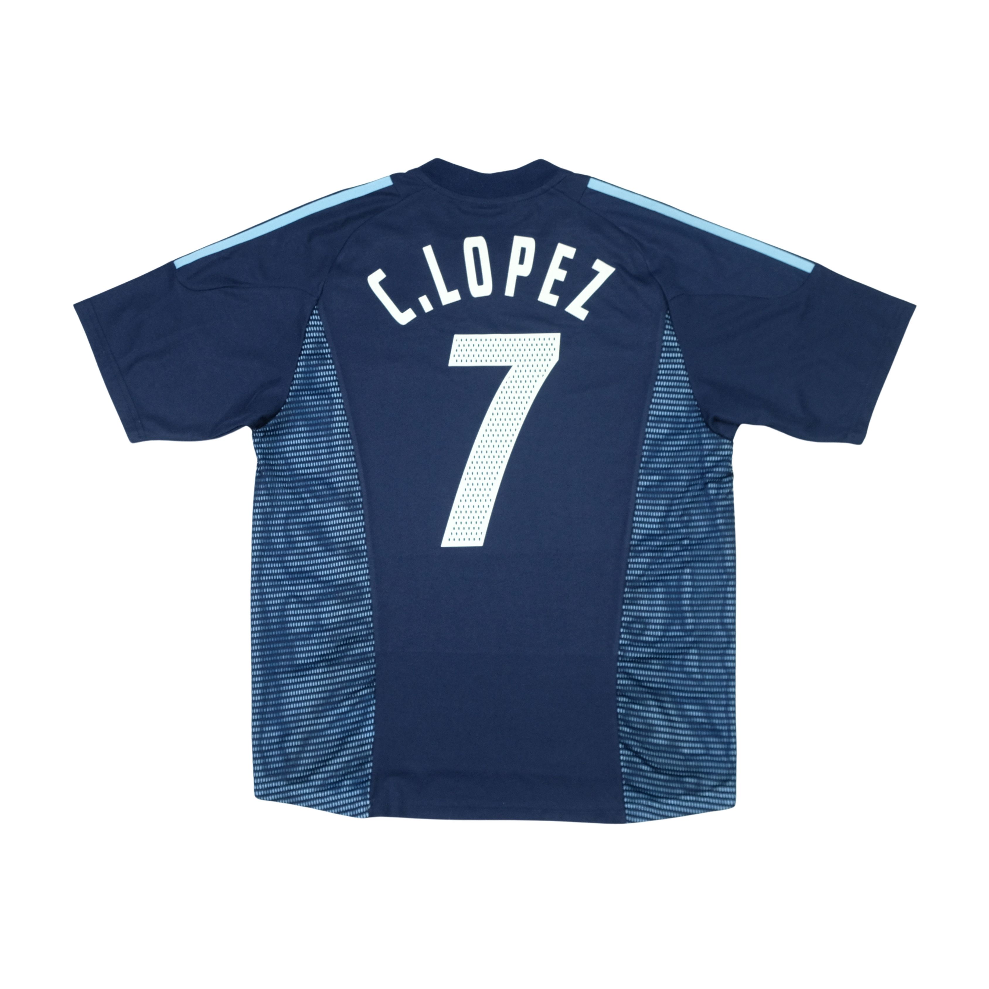 Adidas Argentina Lopez 2002/2004 Adidas Away Football Shirt Medium ...
