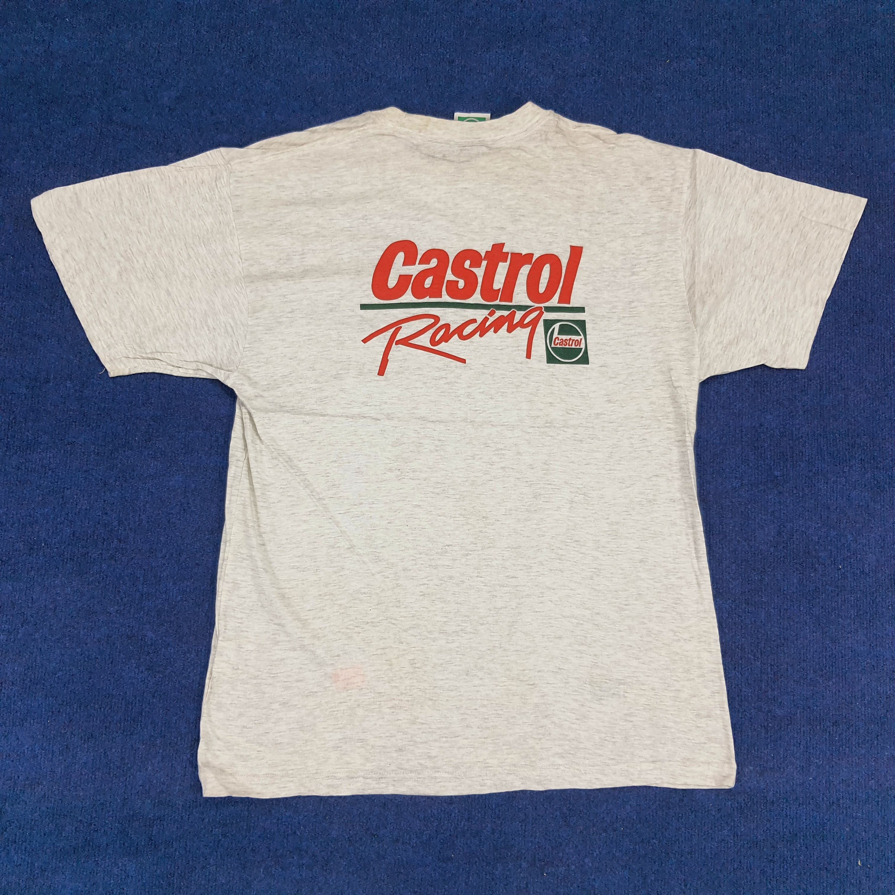 Vintage Vintage Castrol Racing Oil Lubricant Motorsports T-shirt | Grailed