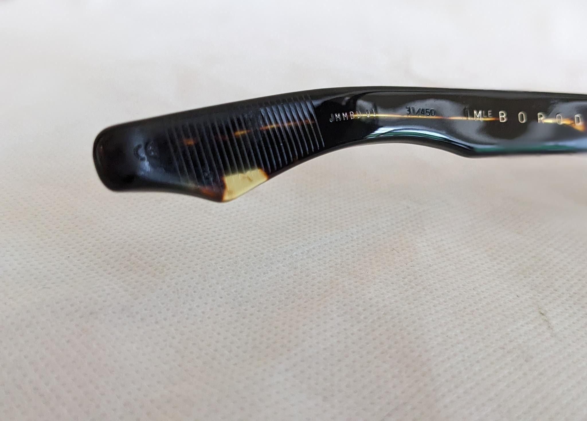 Jacques Marie Mage Authentic Borodino Noir Gold Titanium Sunglasses ...