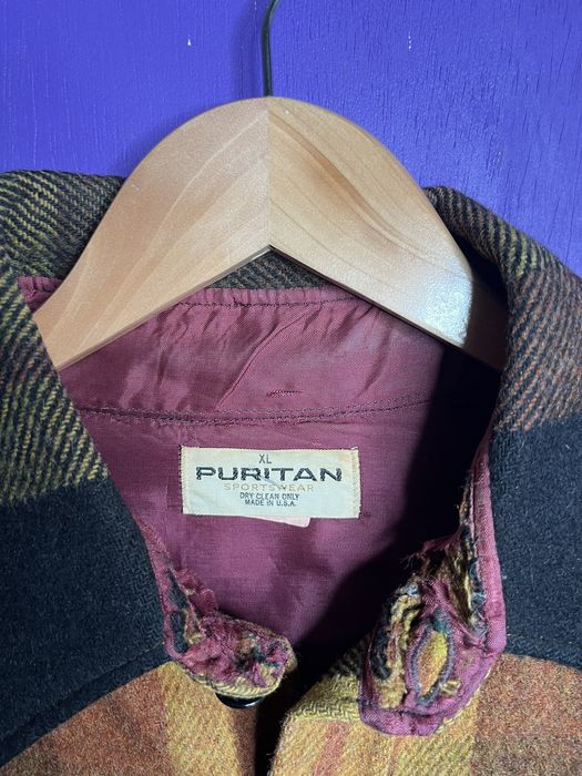 Vintage Vintage 90s Puritan brand thick lined flannel shirt | Grailed