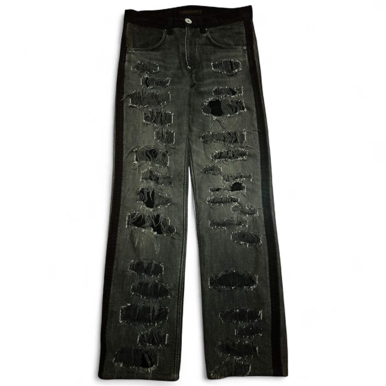 Undercover undercover aw02 witches cell division crash denim | Grailed