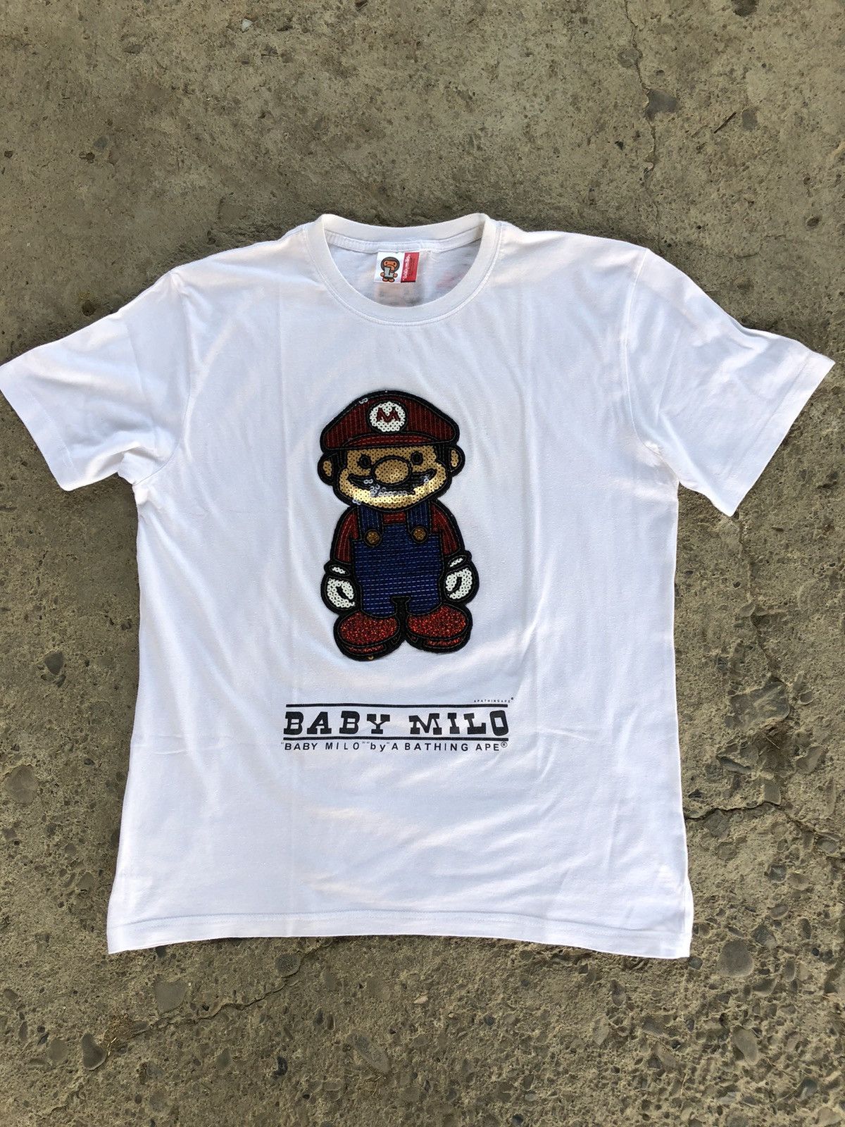 Bape Baby Milo x Mario | Grailed