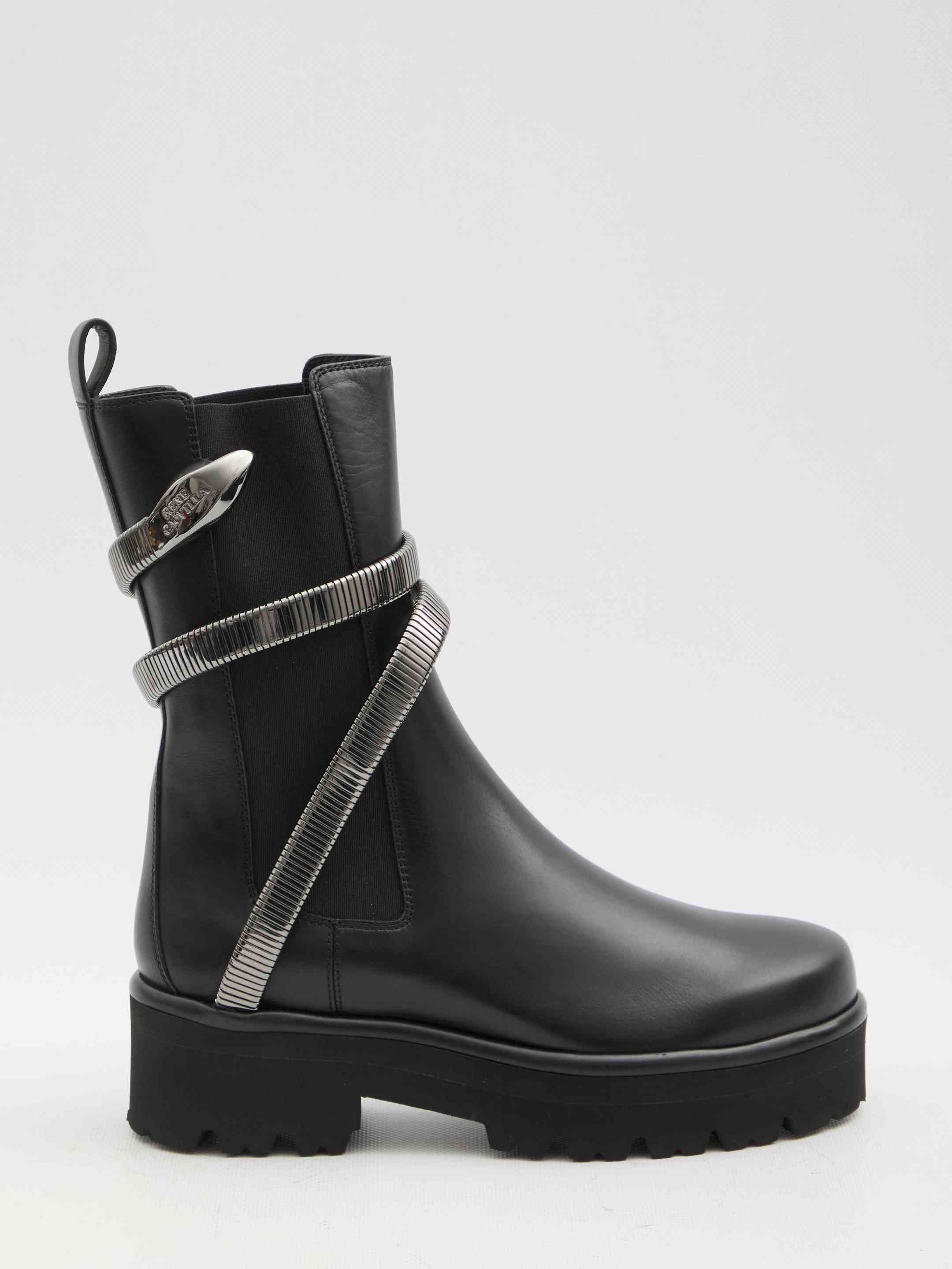 Rene Caovilla Juniper 45 biker boots | Grailed
