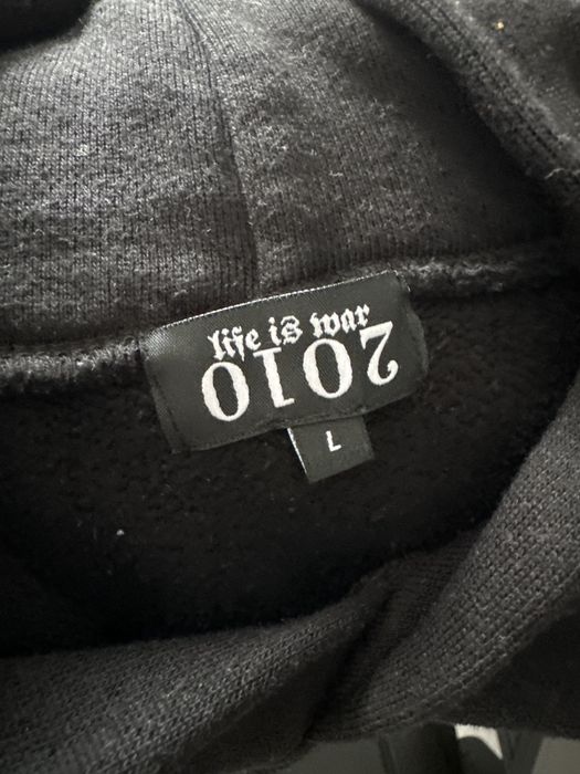 Archival Clothing LIFE IS WAR HOODIE MITCH MODES | Grailed