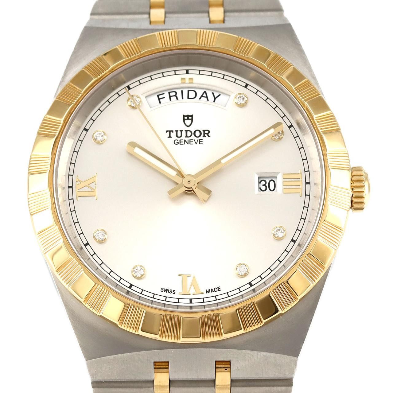Tudor Tudor Tudor Tudor Royal Stainless Steel x Yellow Gold Automatic ...
