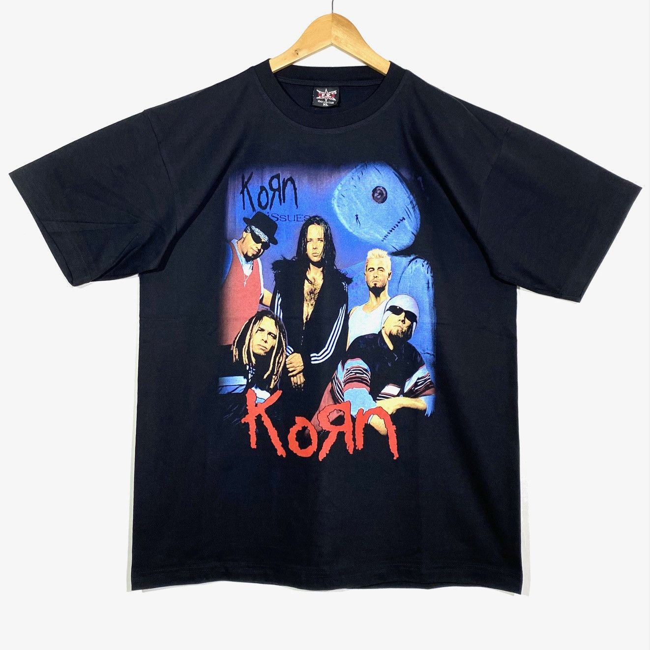 Band Tees Rare Tee Shirt Graphique Vintage Nu Metal Korn Issues Era ...