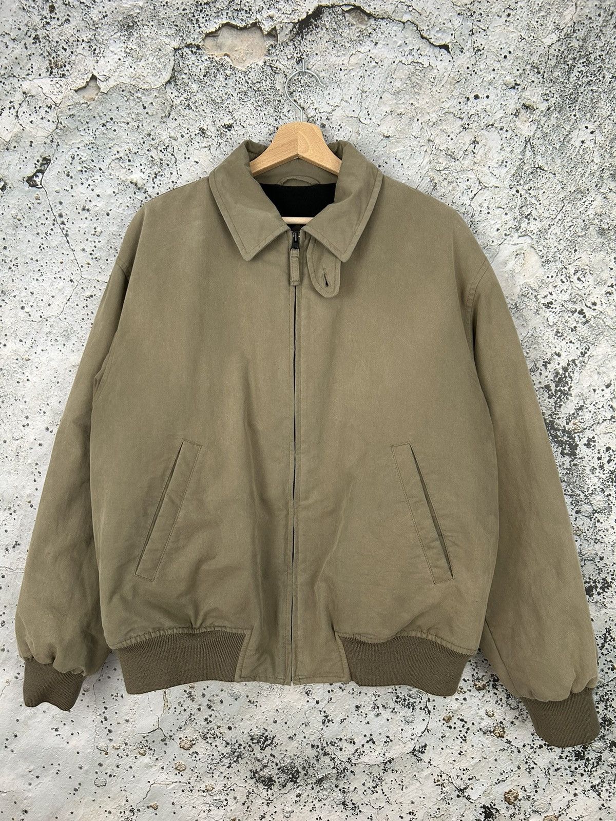 Vintage Vintage Brown Bomber Jacket 90s Boxy Fit Alternative Punk | Grailed
