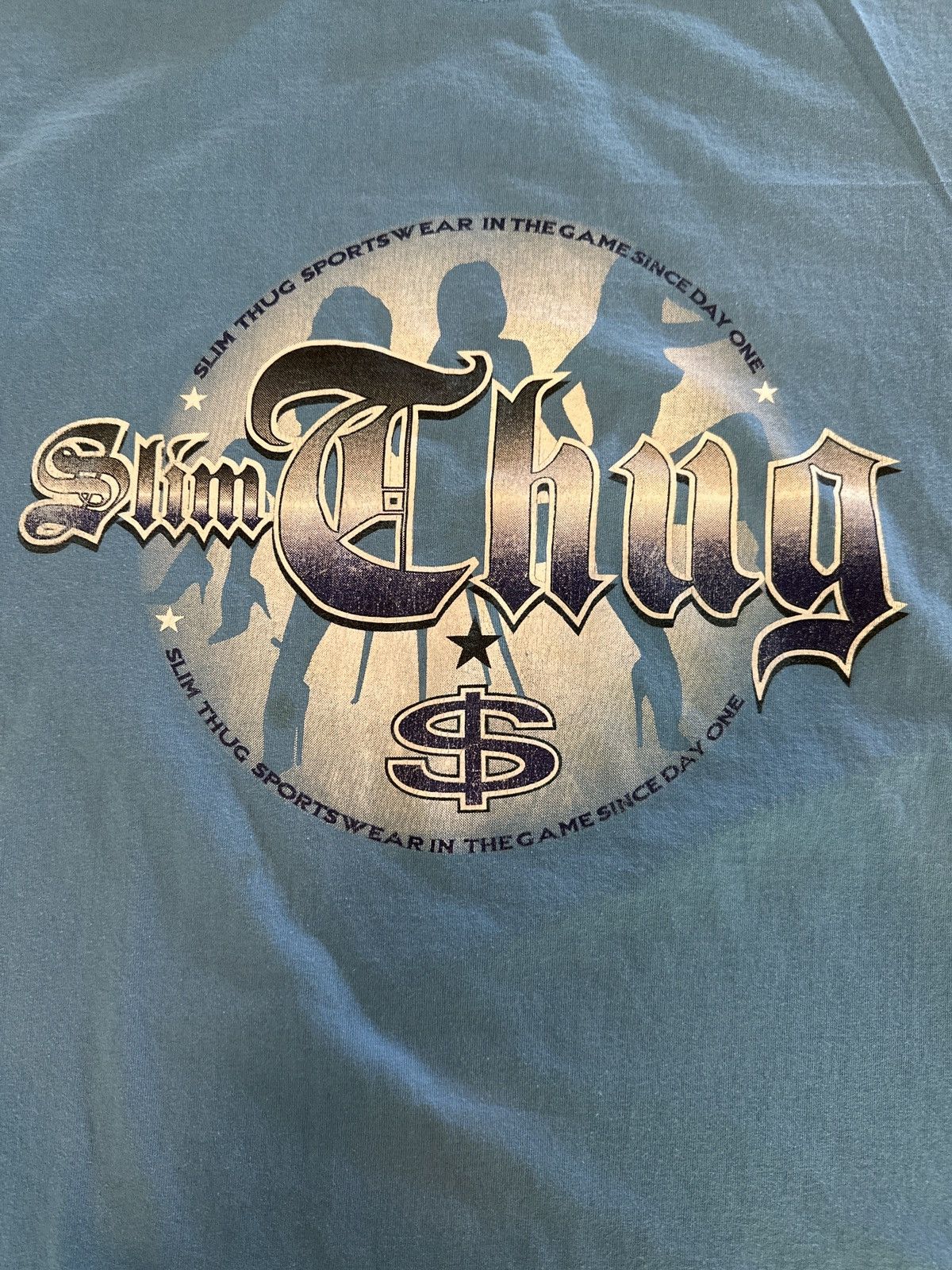 Streetwear × Vintage Iced Out Slim Thug Shirt | Grailed