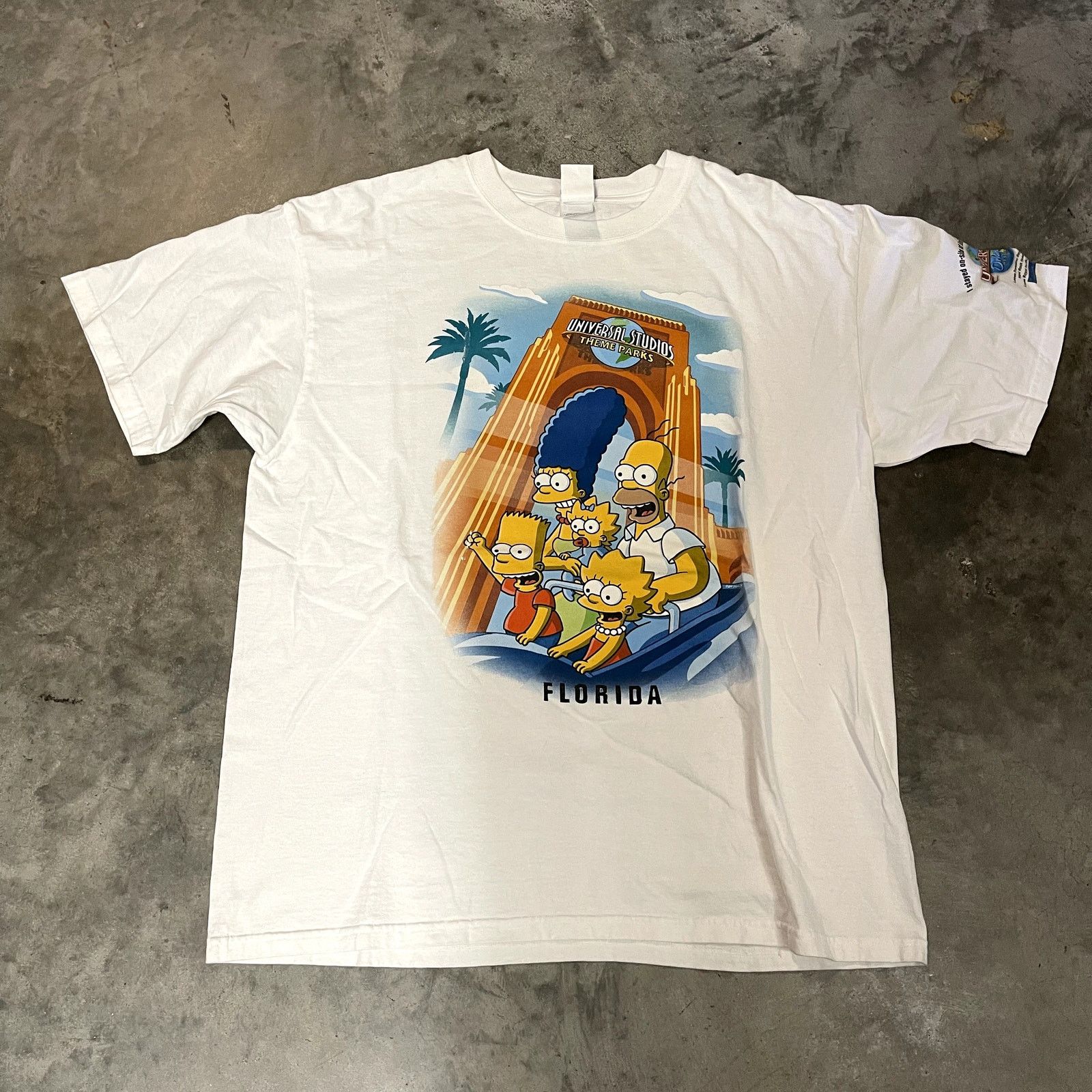 Other Vintage Universal The Simpsons Universal Studios T-Shirt | Grailed