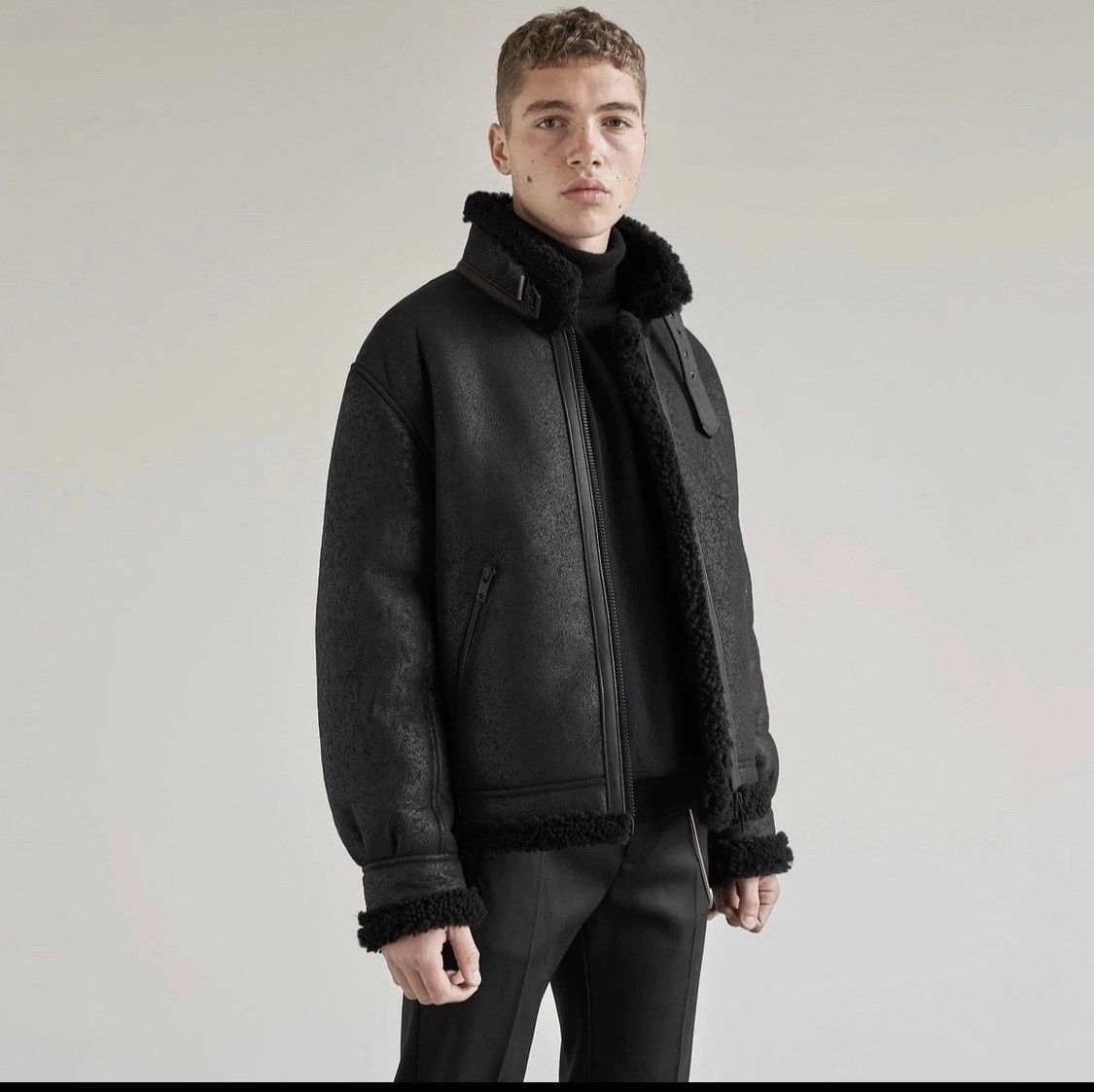Represent Clo. [FINAL DROP] Represent clo Back Shearling Jacket FW21 ...
