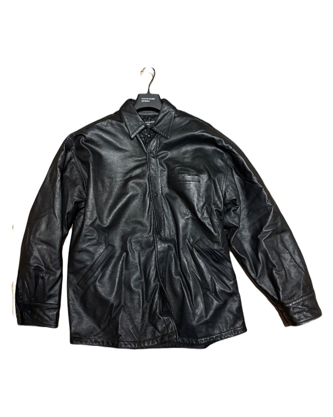 Enfants Riches Deprimes ERD Leather Overshirt jacket | Grailed
