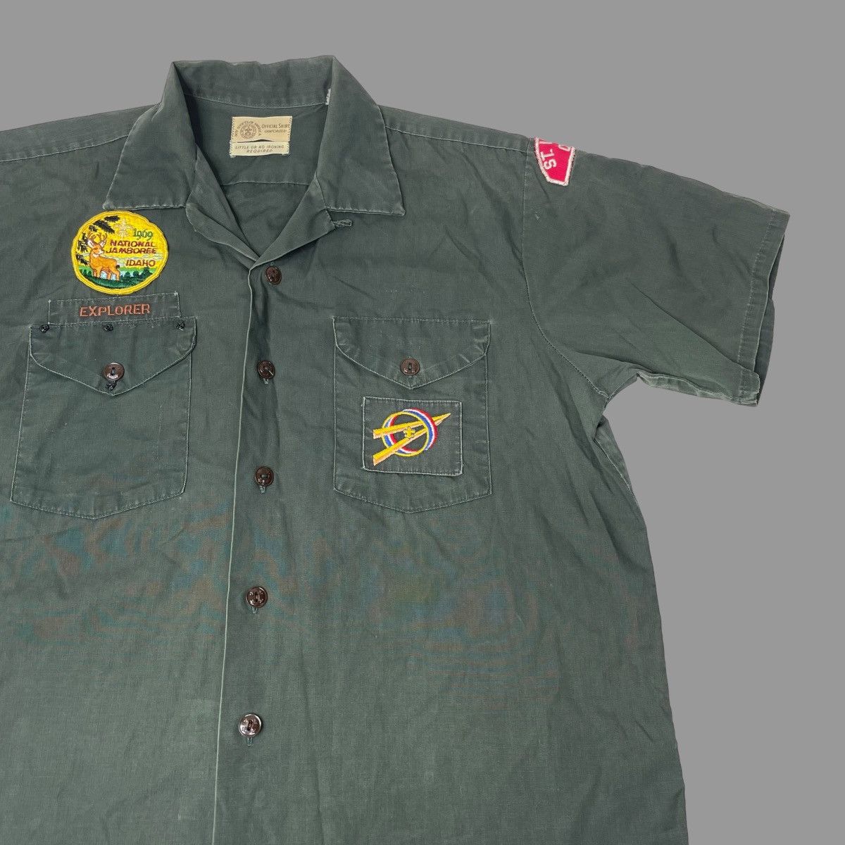 Vintage Vintage 1960s sanforized loop collar shirt | Grailed