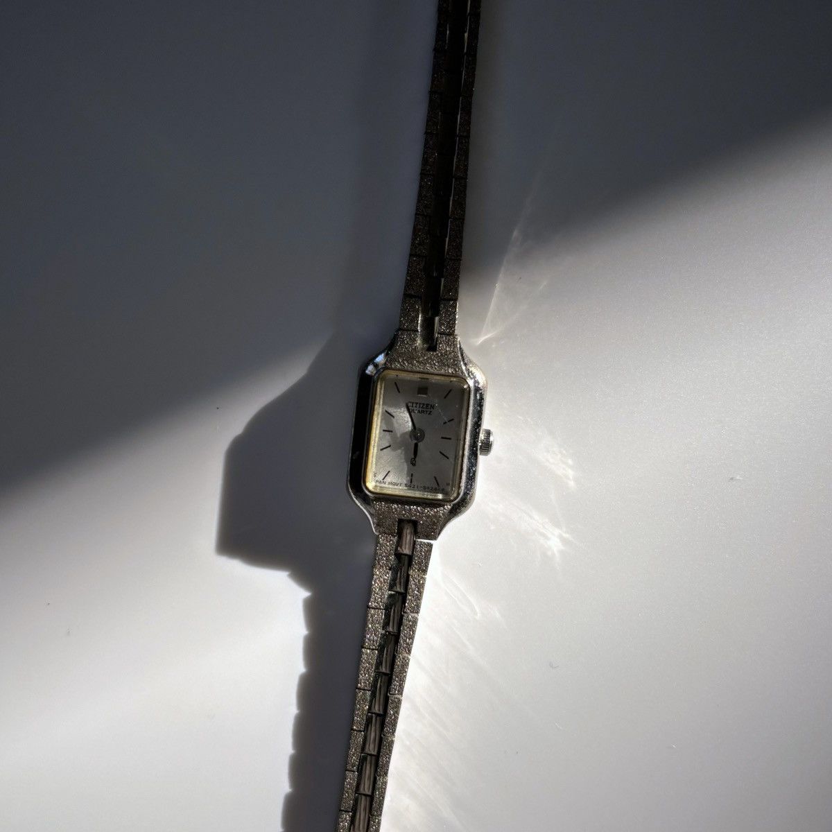 Citizen × Vintage Citizen Silver Rectangular Watch | Grailed