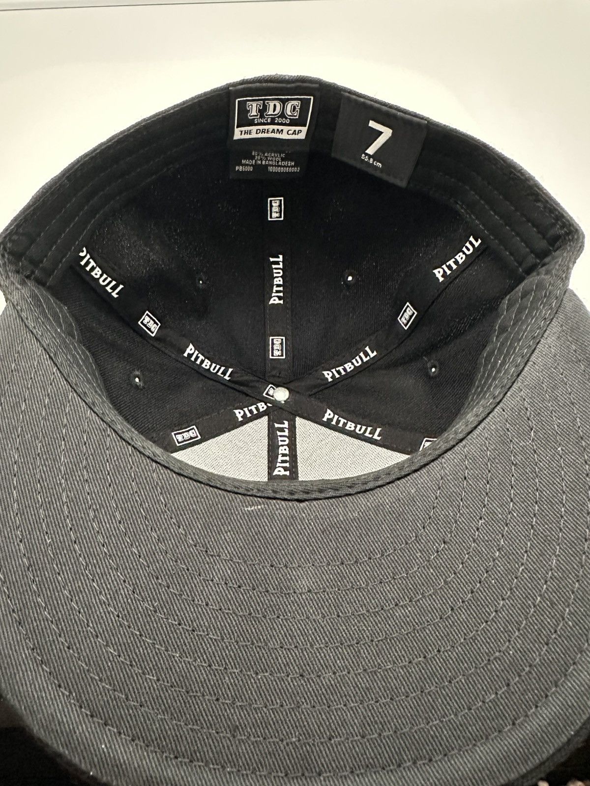 Custom 7 YVL Opium Fitted Hat Playboi Carti Black White | Grailed