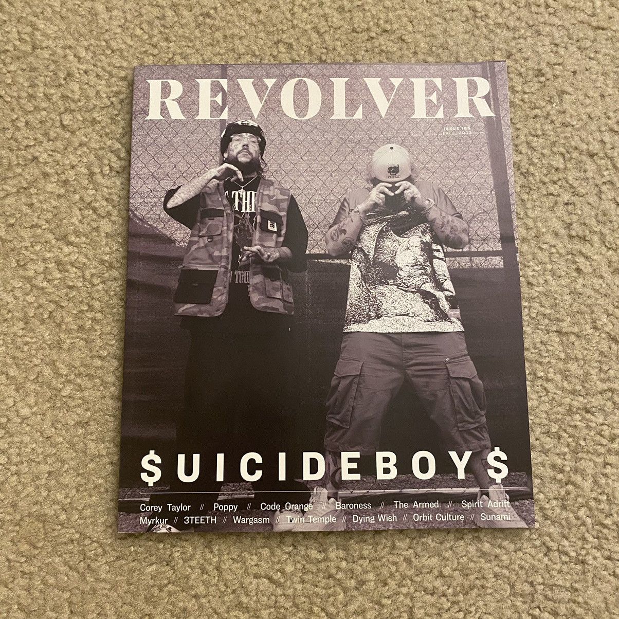 G59 Records $uicideboy$ Revolver Magazine Issue | Grailed