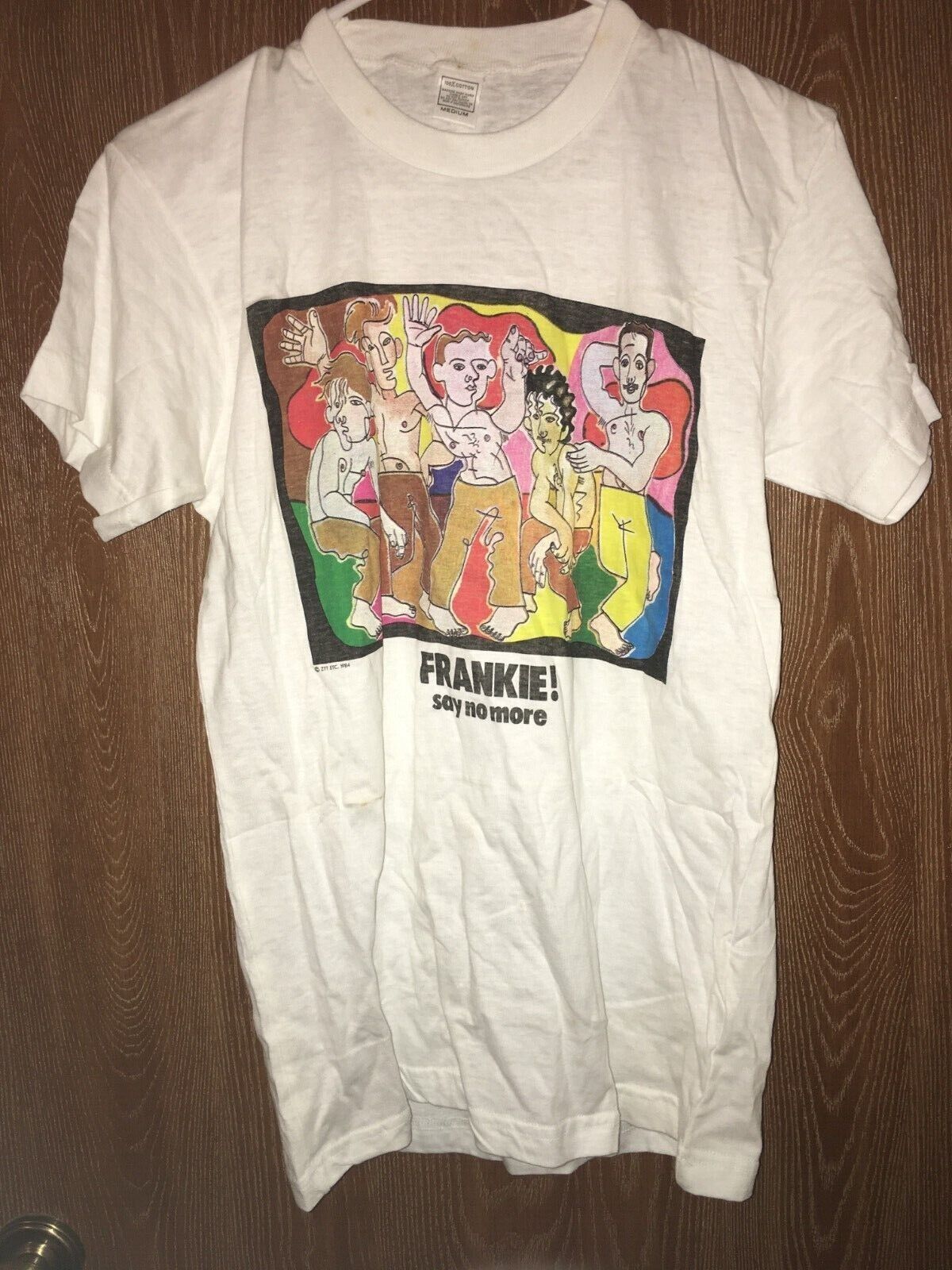 Vintage Frankie Goes To Hollywood Frankie Say No More Shirt vintage ...