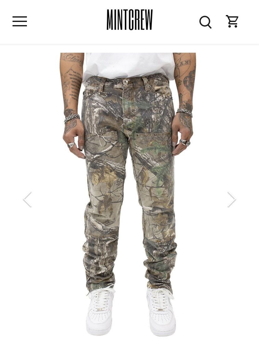 Mintcrew × Realtree × Streetwear Mint Crew Realtree Double Knee ...