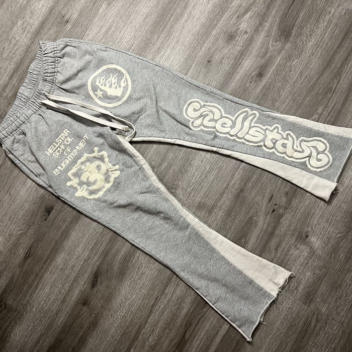 HELLSTAR Hellstar Flare Sweatpants School Of Enlightenment Capsule 4 | Grailed