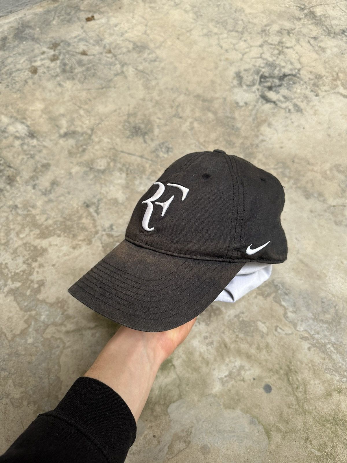 Nike × Streetwear × Vintage Vintage Nike Roger Federer cap big logo ...