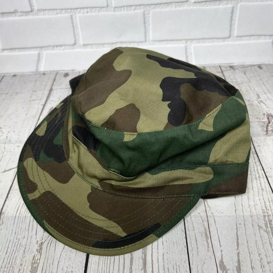 Other Camouflage Military Size 7 Cap Combat Hat Army Men | Grailed