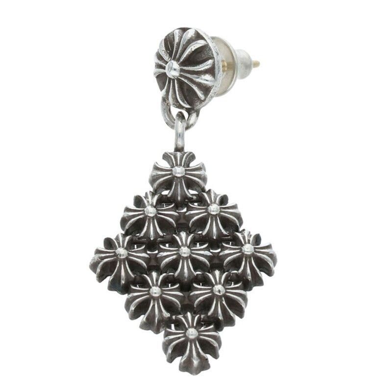 Chrome Hearts Chrome Hearts Chainmail Silver Earring | Grailed