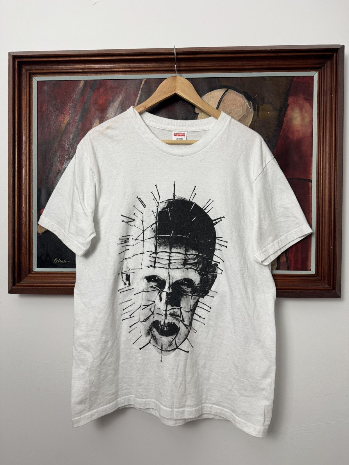 Supreme SS18 Hellraiser Pinhead Tee Supreme Streetwear Horror Movie ...