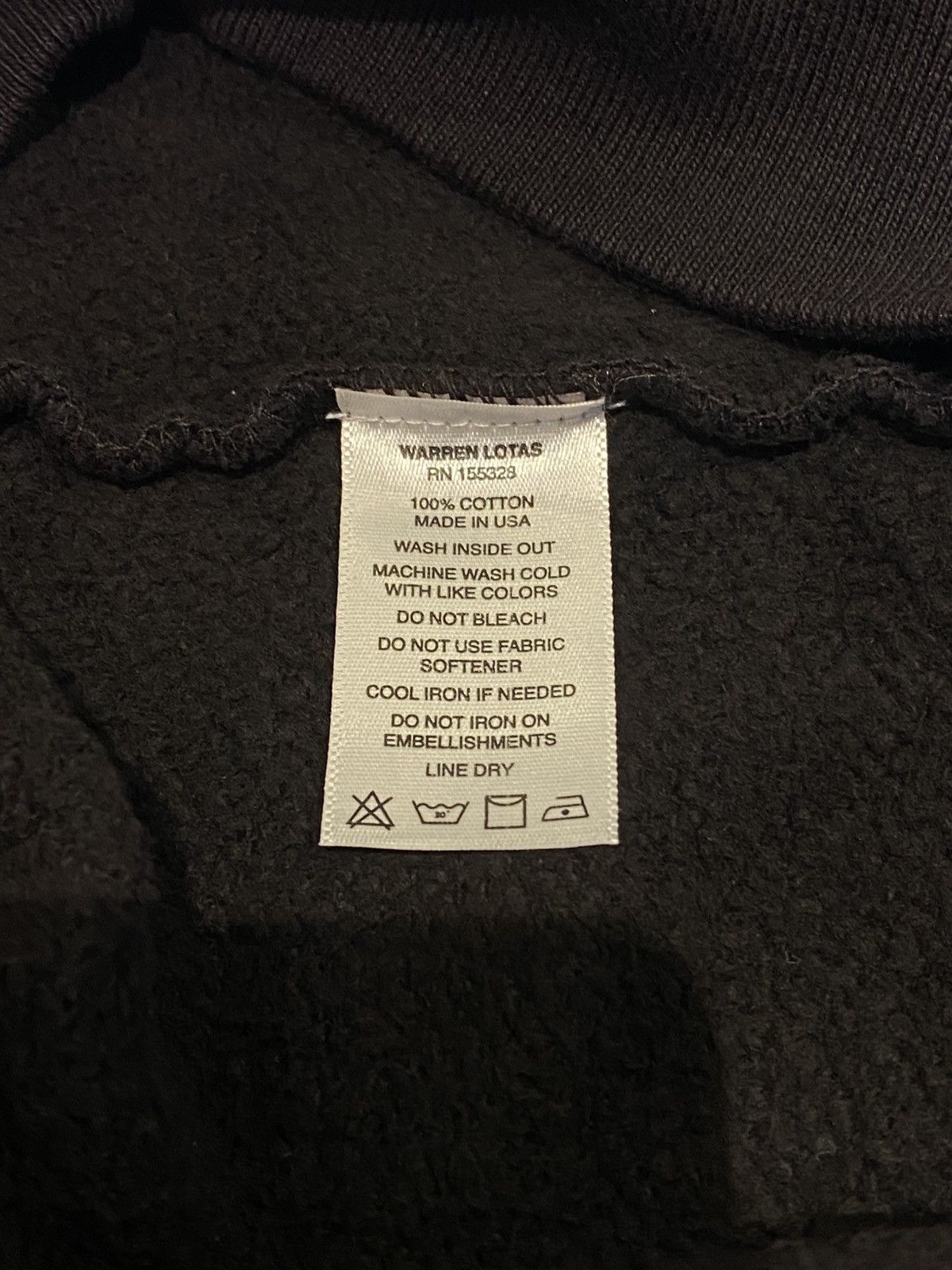 Warren Lotas Warren Lotas Haunted Mask Hoodie | Grailed